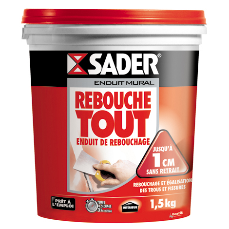 REBOUCHE TOUT - ENDUIT DE REBOUCHAGE EN PÂTE