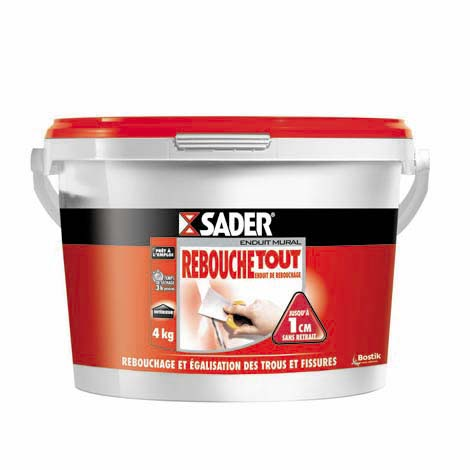 REBOUCHE TOUT - ENDUIT DE REBOUCHAGE EN PÂTE