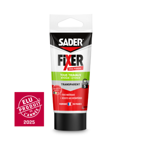 MASTIC DE FIXATION FIXER SANS PERCER TOUS TRAVAUX | SADER